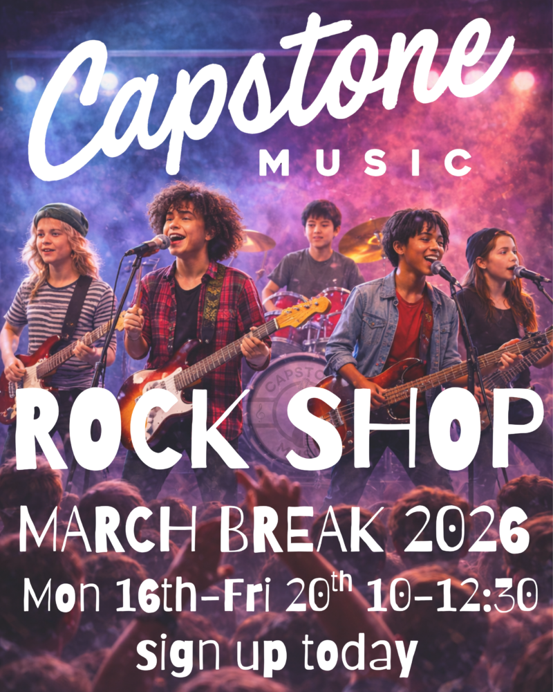 March Break Rock Shop | Burlington Music Camp for Kids